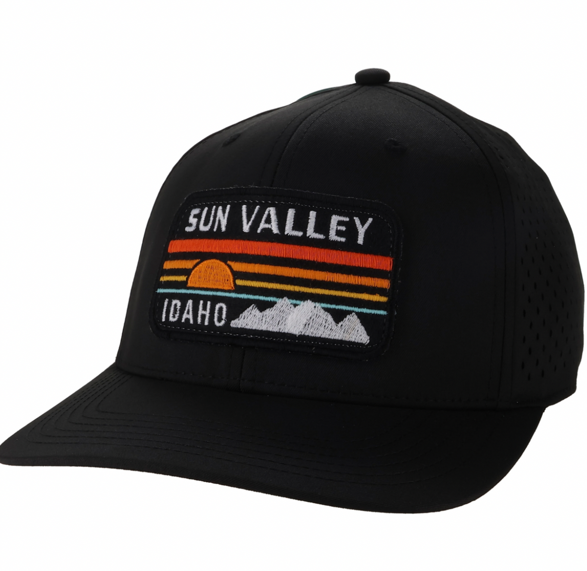 Sun Setter Black Sun Valley Adjustable Hat – Out West Trading Company